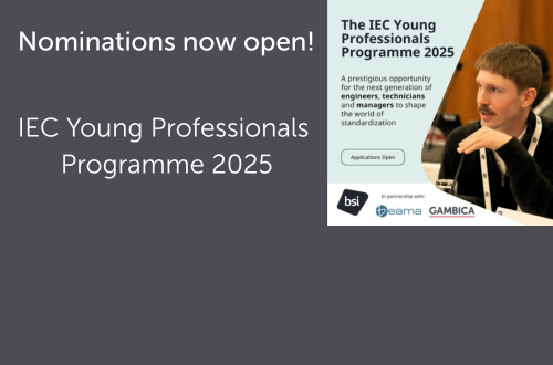 GAMBICA | Applications open for IEC Young Professionals Programme 2025
